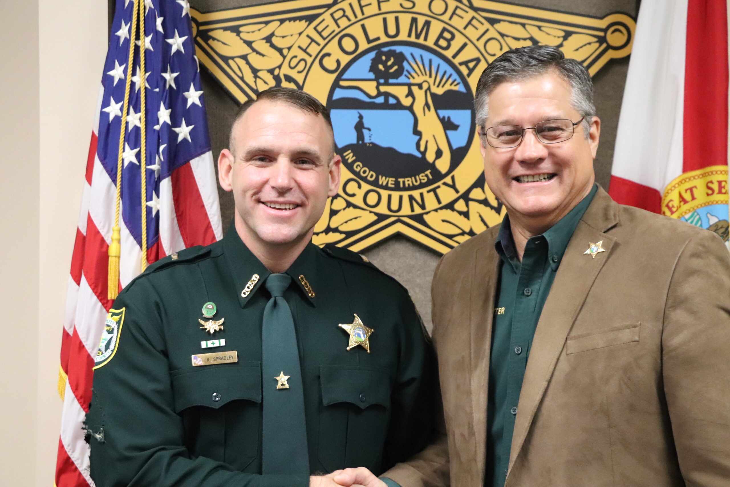 Swear In & Promotions - Columbia County Sheriff's Office